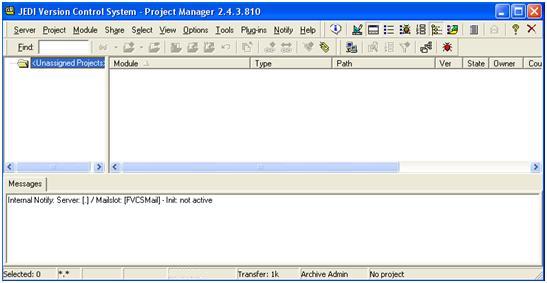 JEDI Version Control System (I) – Delphi Básico